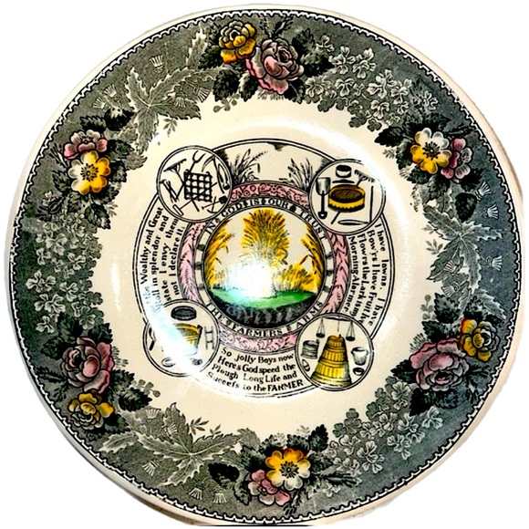 Adams | Accents | Adams Staffordshire Vintage Colonial Style Plate ...